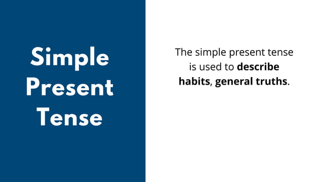 Simple Present Tense Powerpoint 4 Pptx