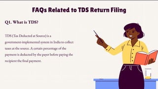 Easy Method for Filing Online and Offline TDS Returns | PDF