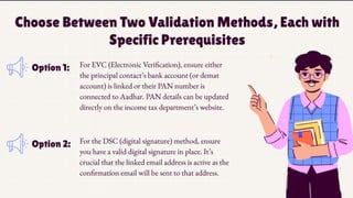 Easy Method for Filing Online and Offline TDS Returns | PDF | Personal ...