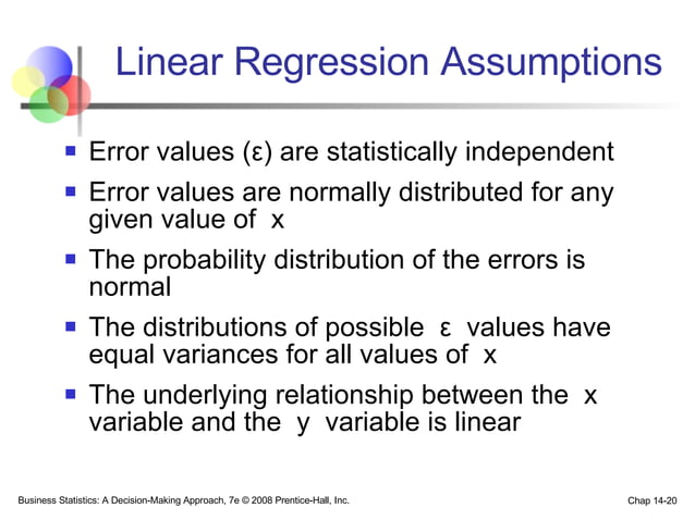 Simple Regression | PPT