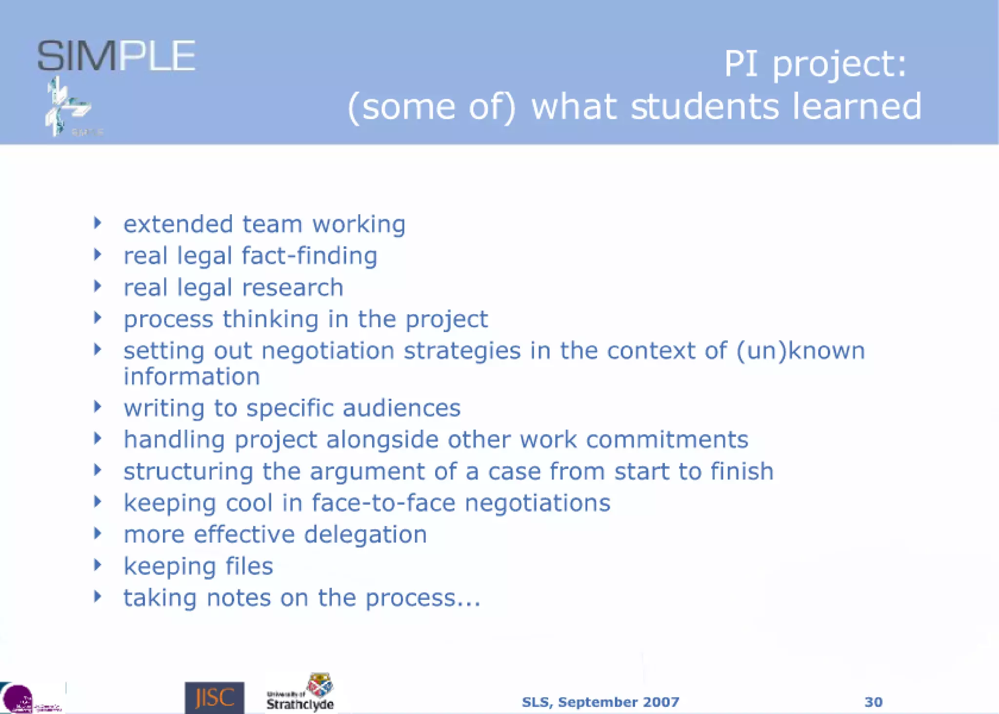 SIMPLE -- SIMulated Professional Learning Environment | PPT