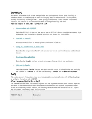 Simple ado program by visual studio | DOCX | Databases | Computer Software and Applications
