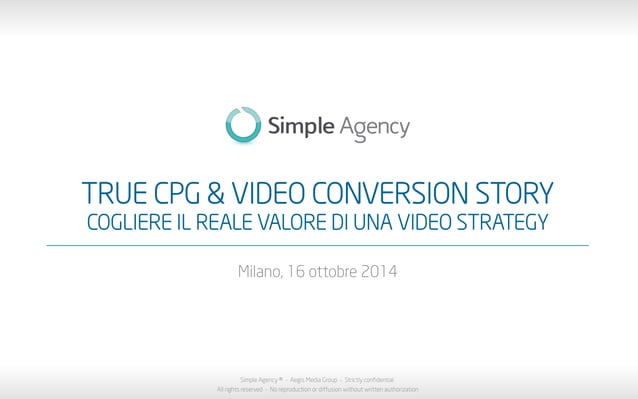 Simple Agency Online Video Advertising Strategy IAB Seminar 2014 | PDF