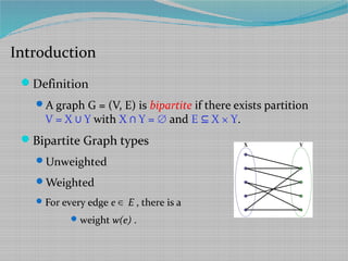 Simple algorithm & hopcroft karp for bipartite graph | PPT | Computing | Technology & Computing
