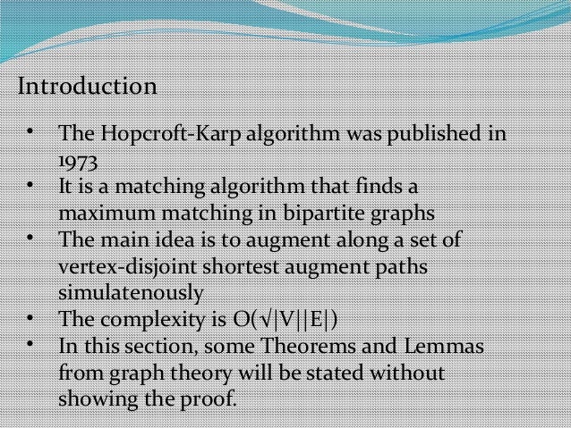 Simple Algorithm And Hopcroft Karp For Bipartite Graph