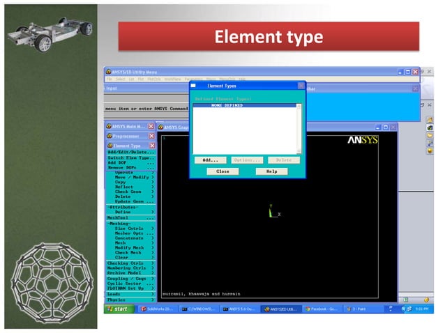 Simple analysis on ansys | PPTX