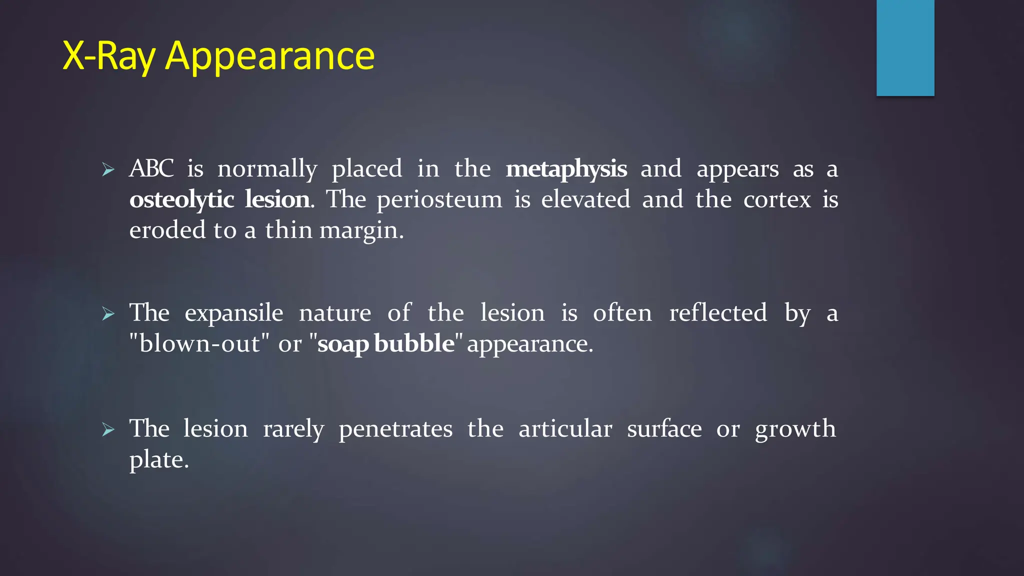 Simple and aneurysmal Bone cyst - Definition, Classfication ...