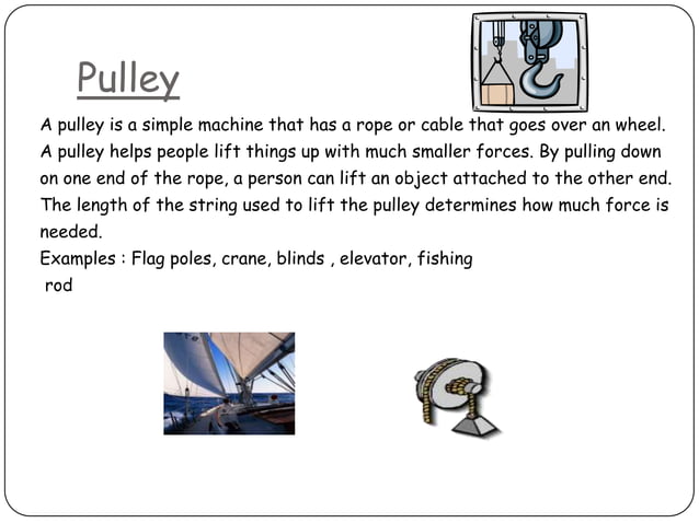 Simple and complex machines | PPTX