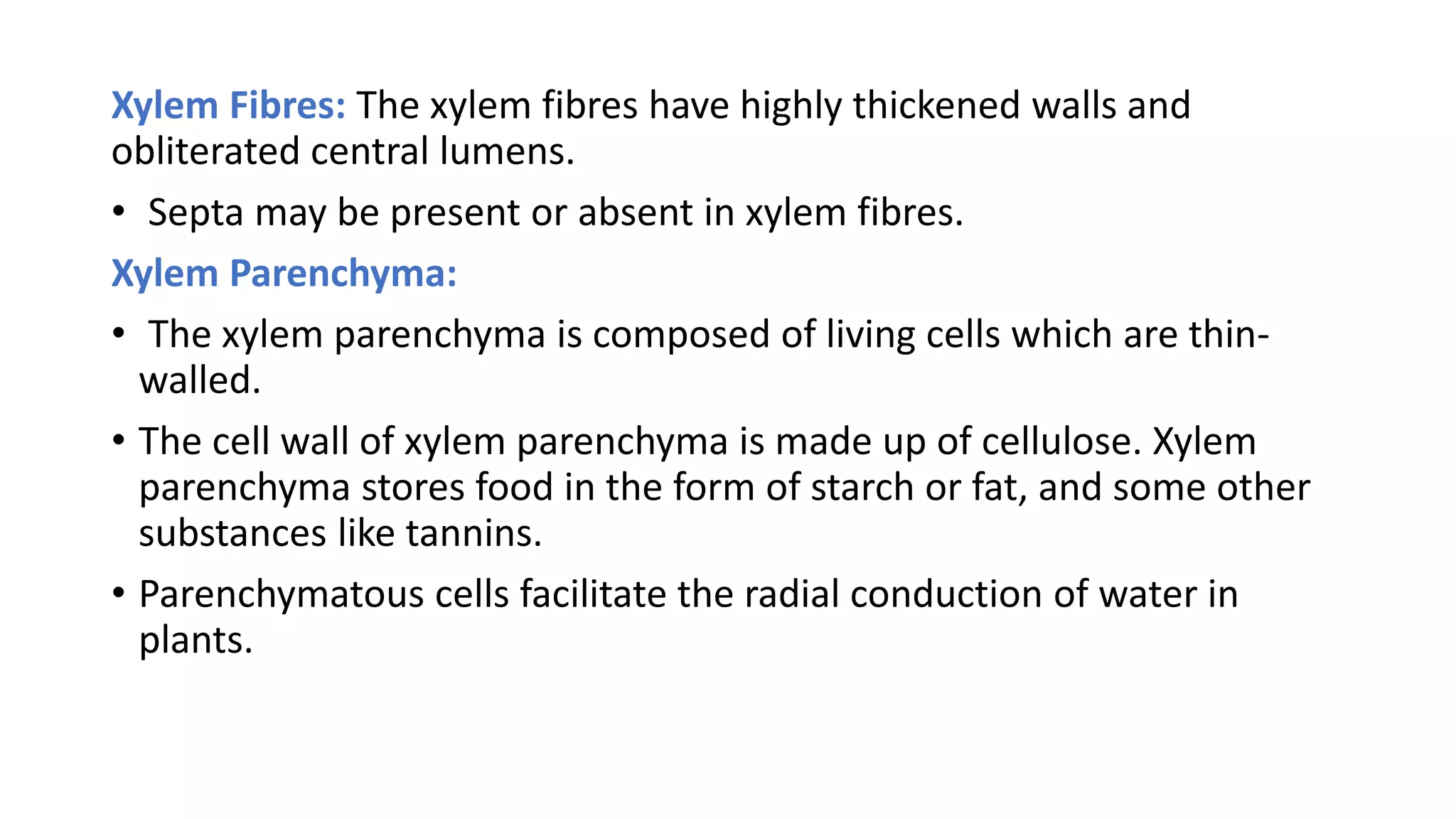 Simple and complex tissue (permanent tissue) | PDF