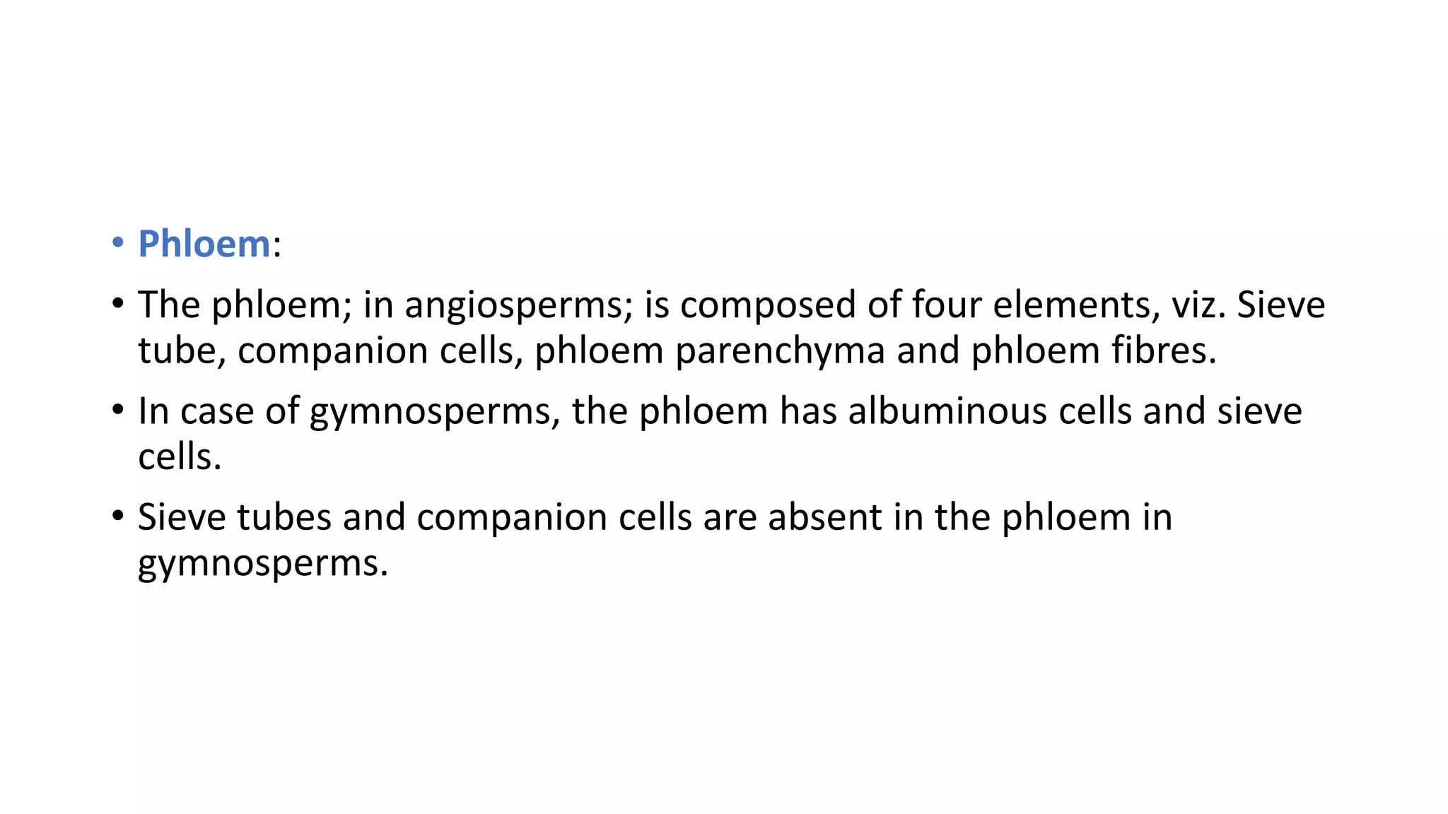 Simple and complex tissue (permanent tissue) | PDF