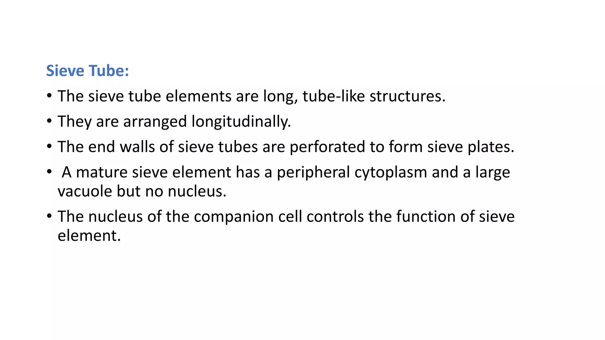 Simple and complex tissue (permanent tissue) | PDF