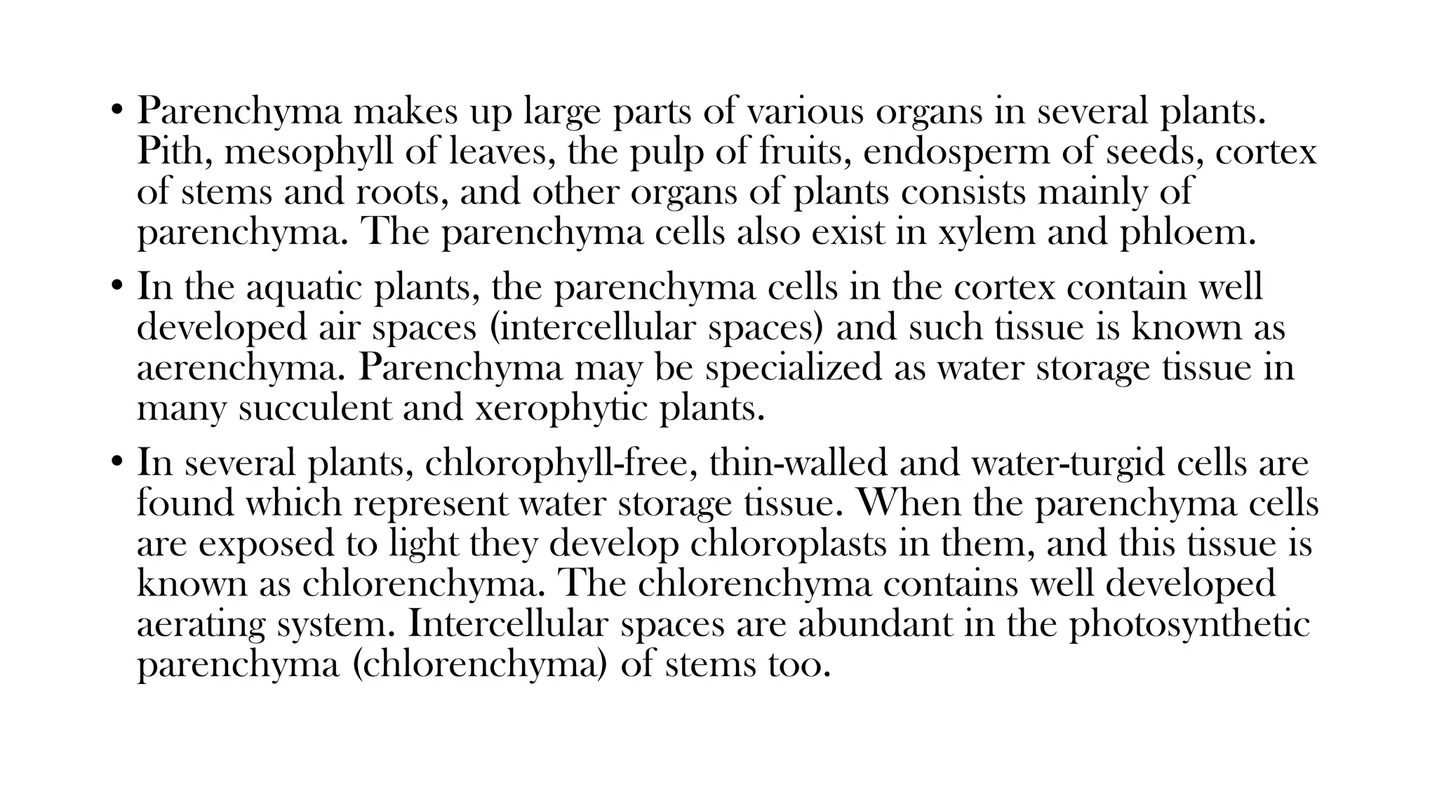 Simple and complex tissue (permanent tissue) | PDF