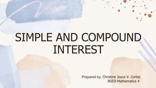 Simple and Compound interest mathematics.pptx