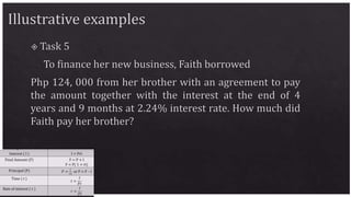 Simple and Compound Interest FOR College Students | PPTX | Physics ...