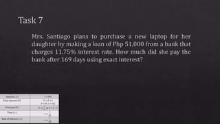 Simple and Compound Interest FOR College Students | PPTX | Physics ...