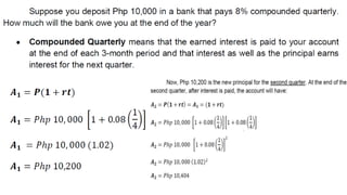 Simple and Compound Interest FOR College Students | PPT