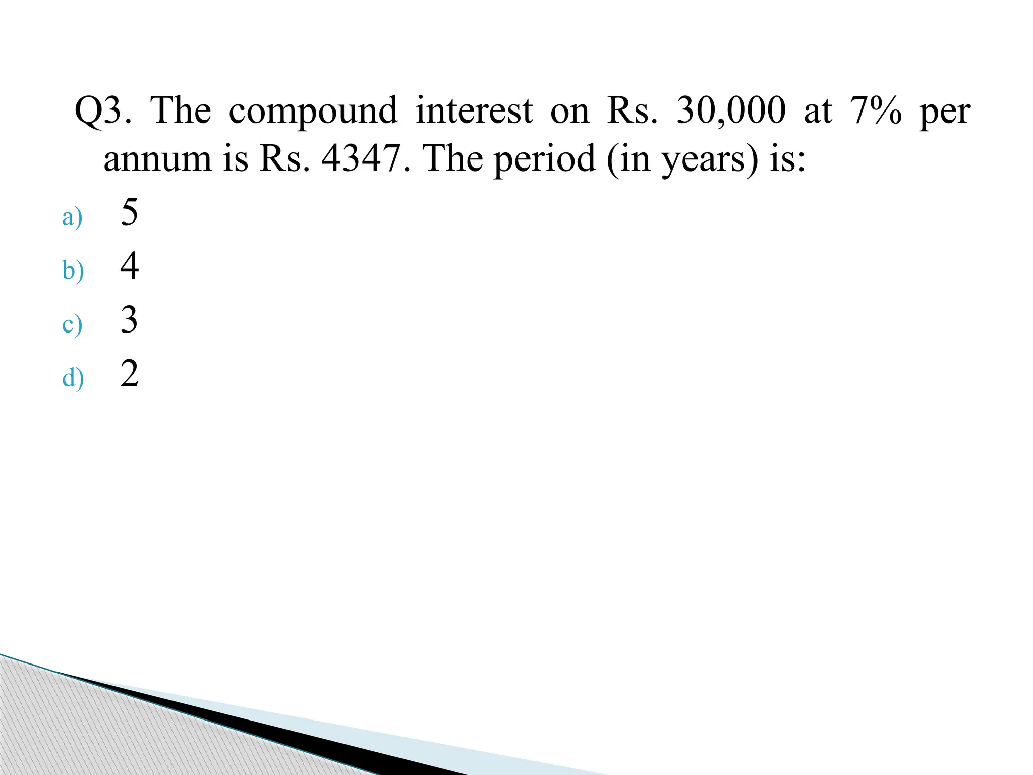 Simple And Compound Interest presentation | PPTX