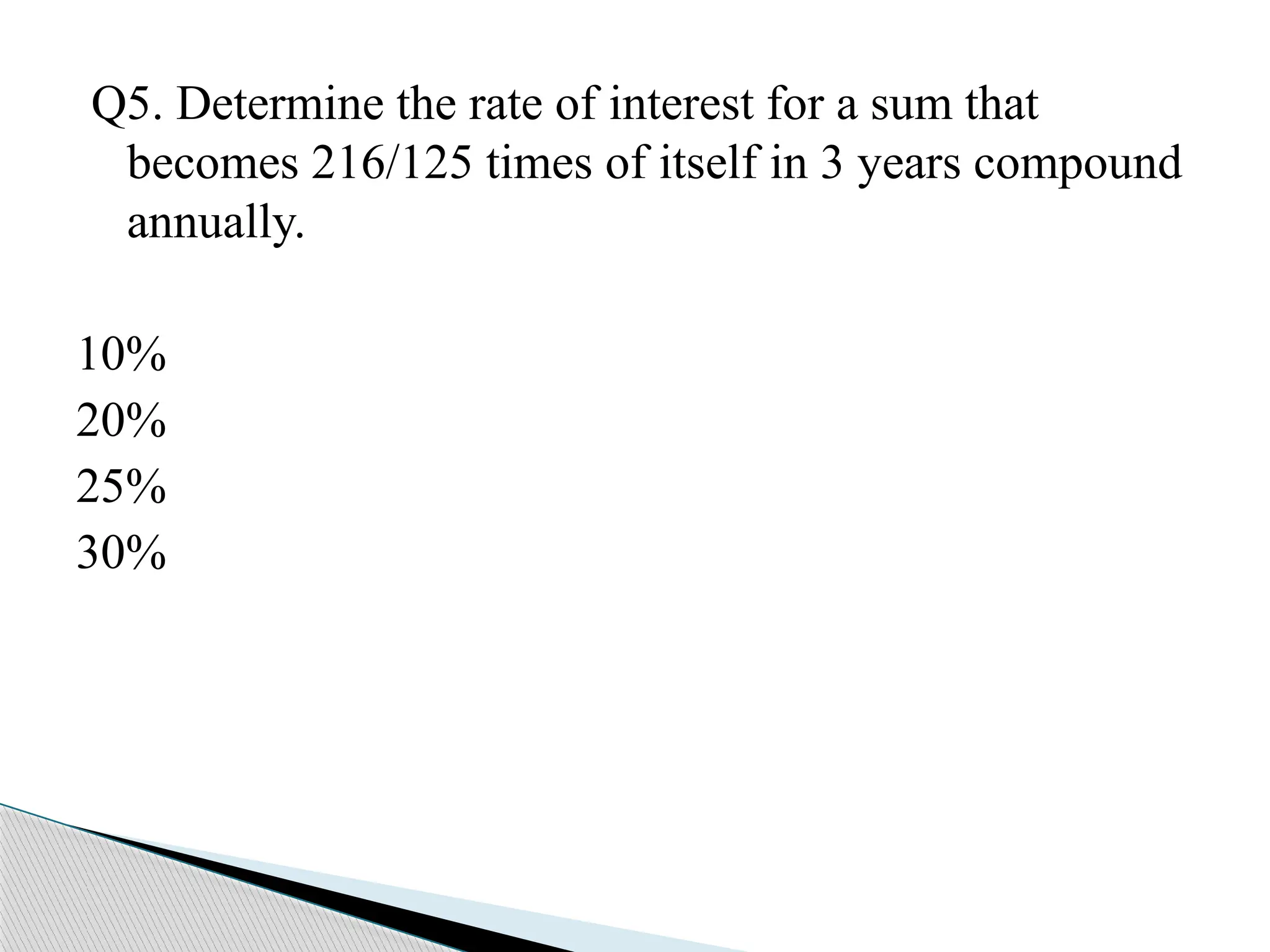 Simple And Compound Interest presentation | PPTX