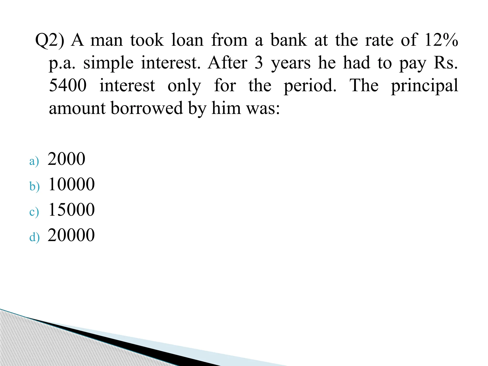 Simple And Compound Interest presentation | PPT
