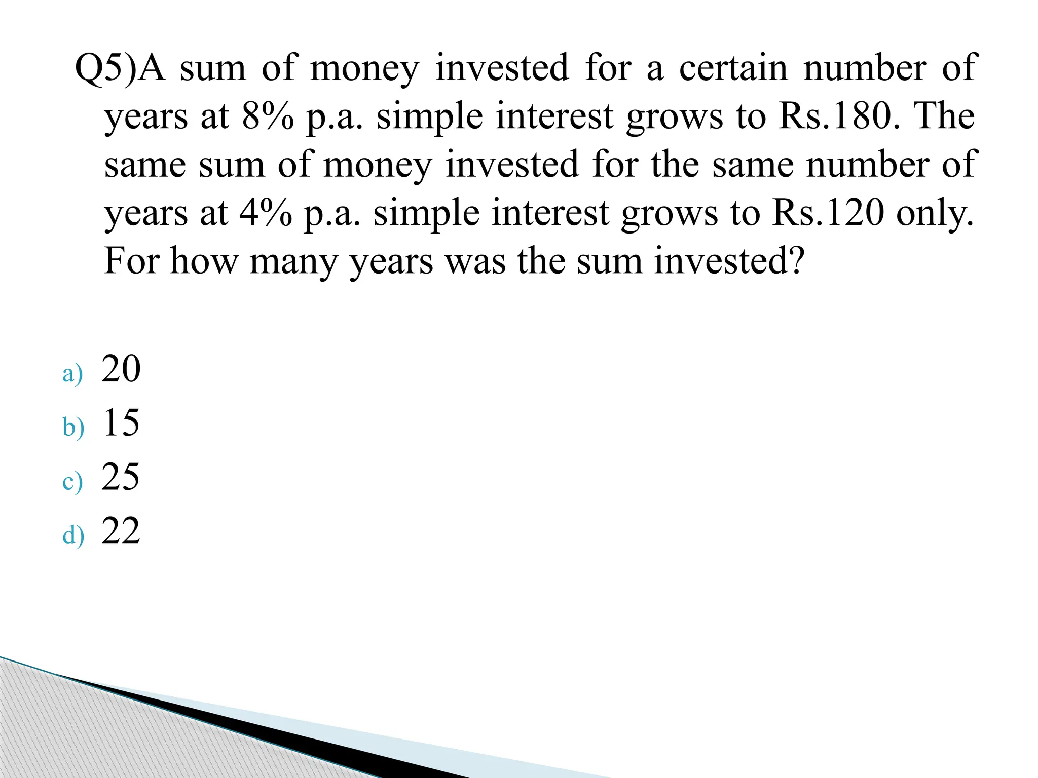 Simple And Compound Interest presentation | PPT