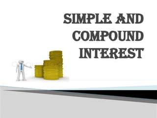 Simple And Compound Interest presentation | PPT