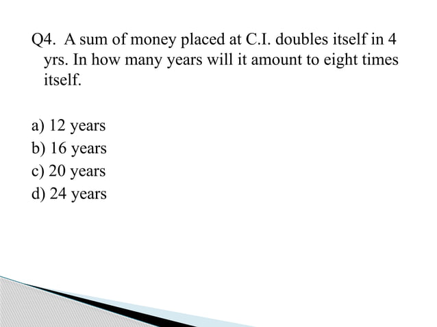 Simple And Compound Interest presentation | PPT