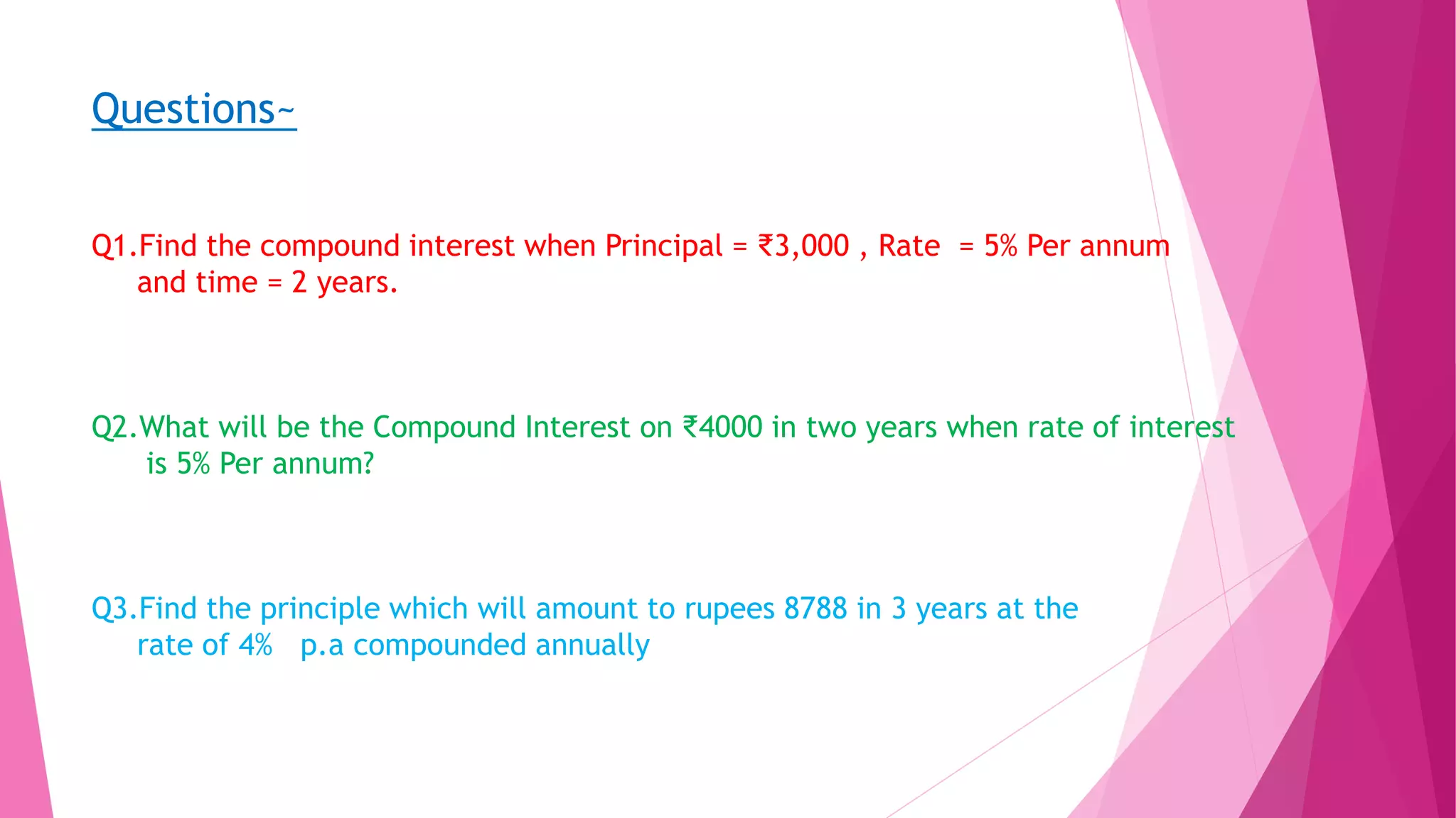 Simple and compound interest (1) | PPTX