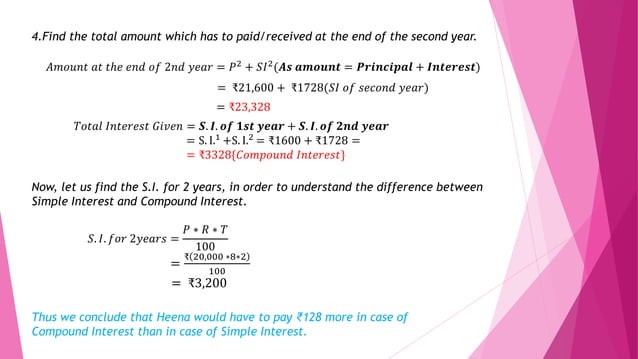 Simple and compound interest (1) | PPTX | Stocks and Bonds | Personal ...