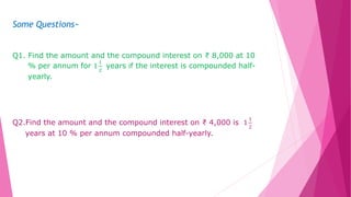 Simple and compound interest (1) | PPTX