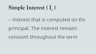 Simple and Compound Interests - Definition of Terms.pptx