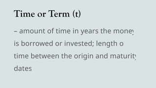 Simple and Compound Interests - Definition of Terms.pptx