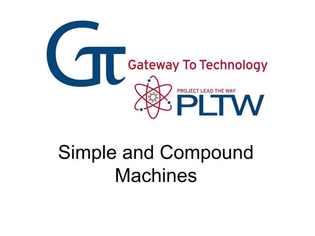 Simple and compound__machines | PPT | Technology & Computing