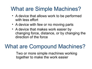 Simple and compound__machines | PPT