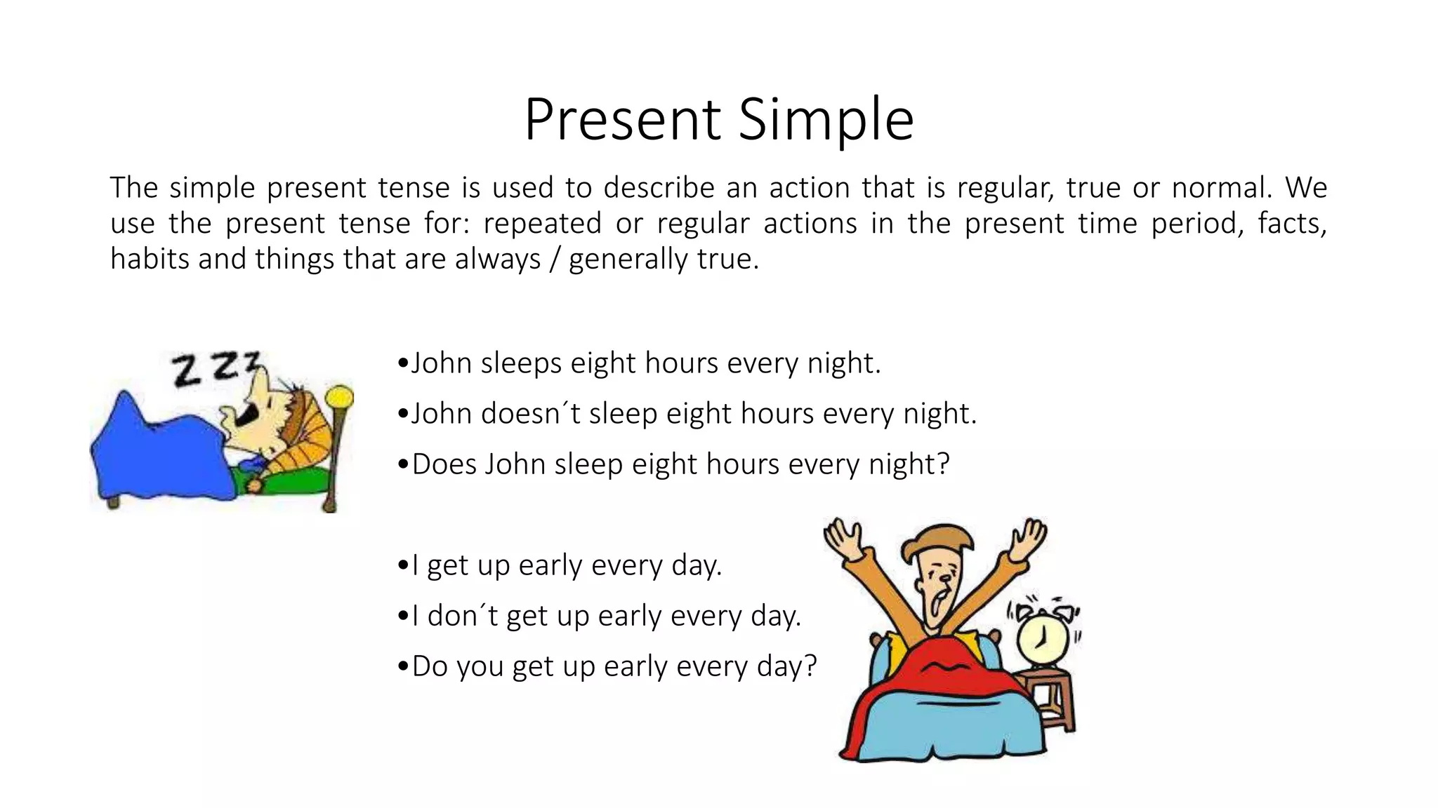 Simple and continuous tenses | PPT