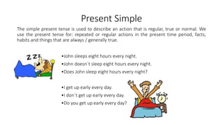 Simple and continuous tenses | PPT