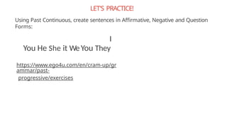 Simple and Continuous Tenses Powerpoint Presentation | PPTX