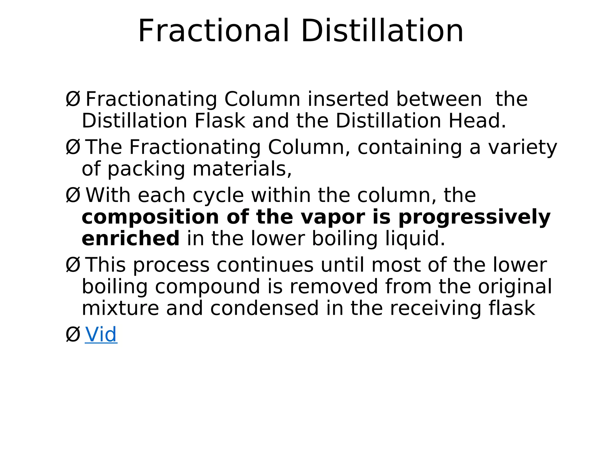 Simple and fractional distillation | PDF