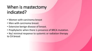 simple and radical mastectomy.pptx