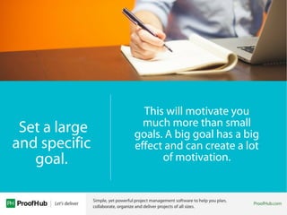 Simple and smart strategies to motivate yourself | PPT