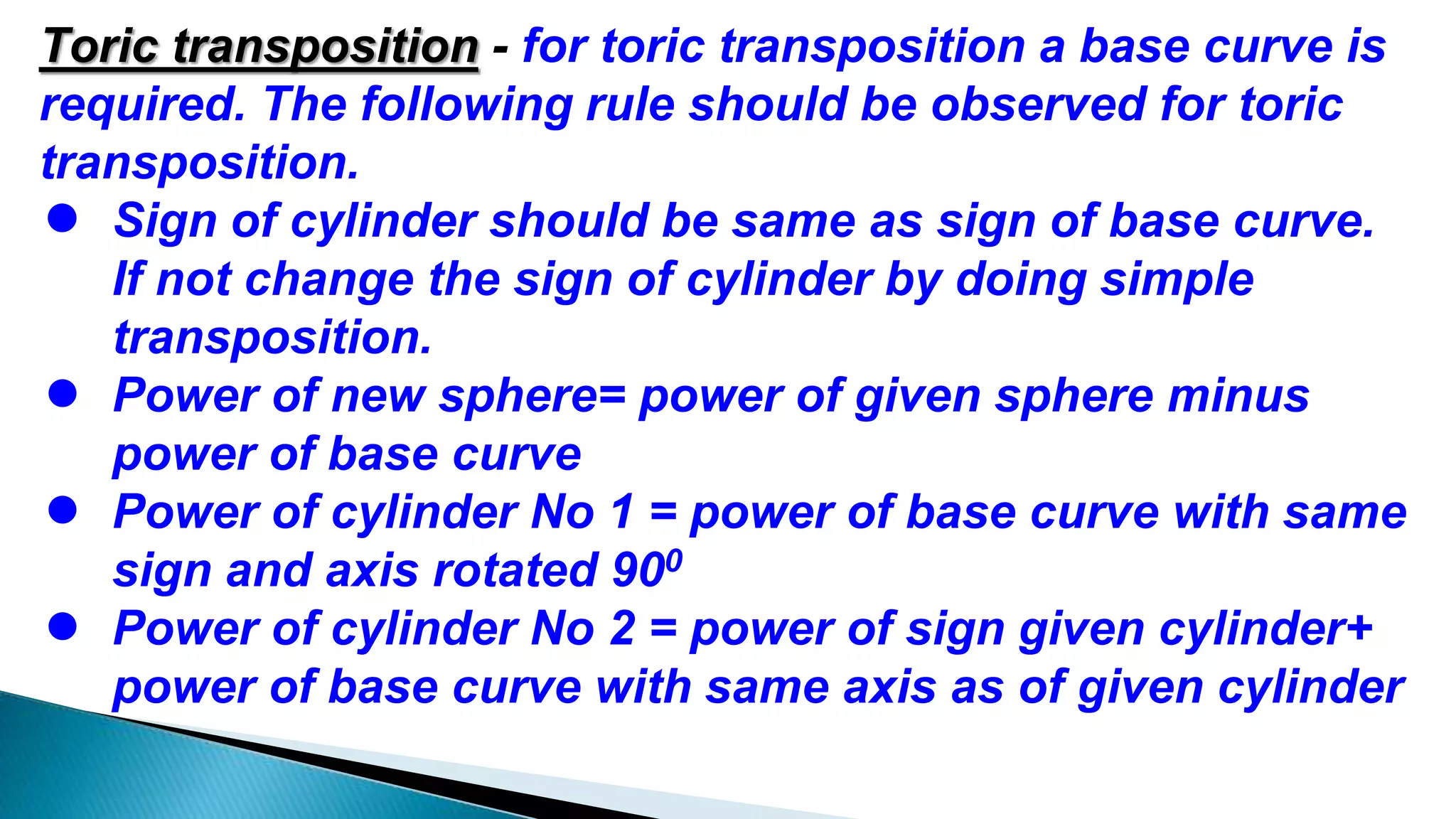 Simple and toric transposition | PPTX