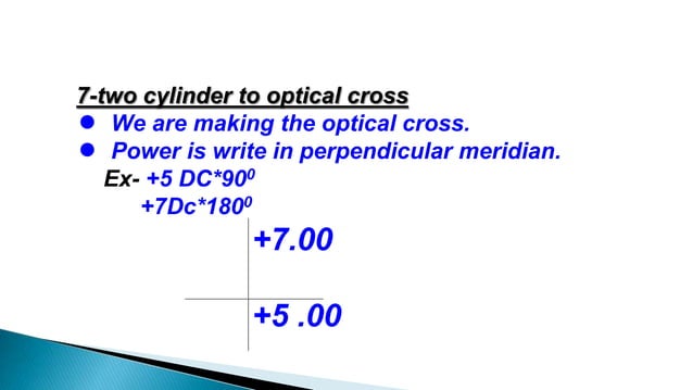 Simple and toric transposition | PPTX | Eye and Vision Conditions ...