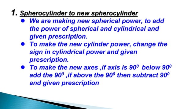 Simple and toric transposition | PPTX | Eye and Vision Conditions ...