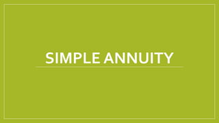 SIMPLE ANNUITY.pptx