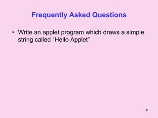 Simple applet progra.54