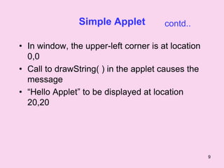 Simple applet progra.54