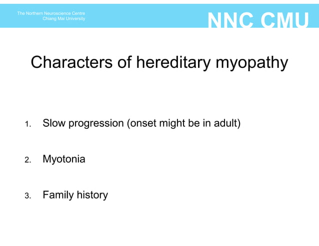 4 Steps simple approach myopathy | PPT