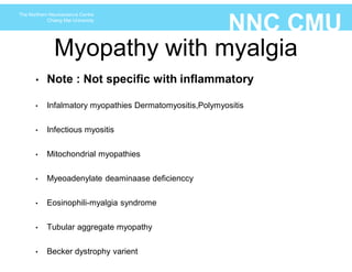 4 Steps simple approach myopathy | PPT