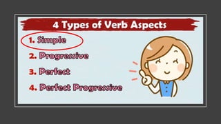 simple aspect of the Verb, powerpoint presentation | PPT
