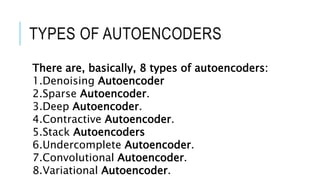 Simple auto encoder | PPTX | Artificial Intelligence | Technology ...