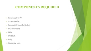 Simple automatic water leval controller | PPTX
